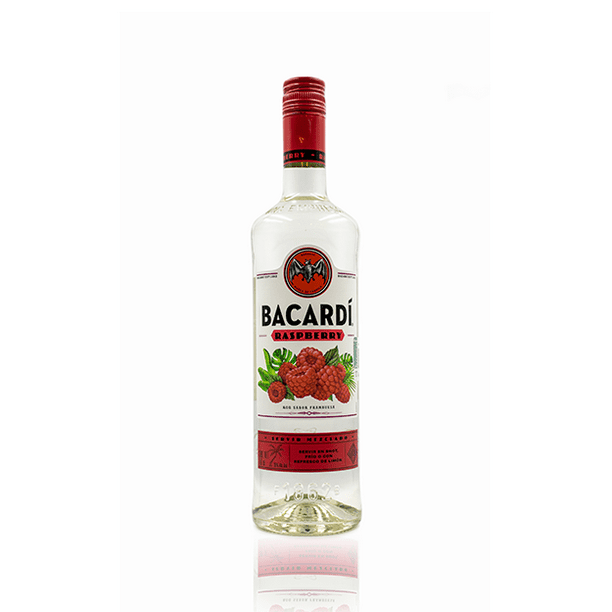 PACK DE 3 RON BACARDI RASPBERRY 750ML | Bodega Aurrera en línea