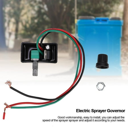 Domqga Electric Sprayer Governor 12V Adjustment Switch Regulator Speed ...