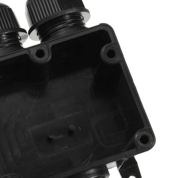 Caja de conexiones eléctricas, conector de cable impermeable IP68, conector de cable de plástico ...