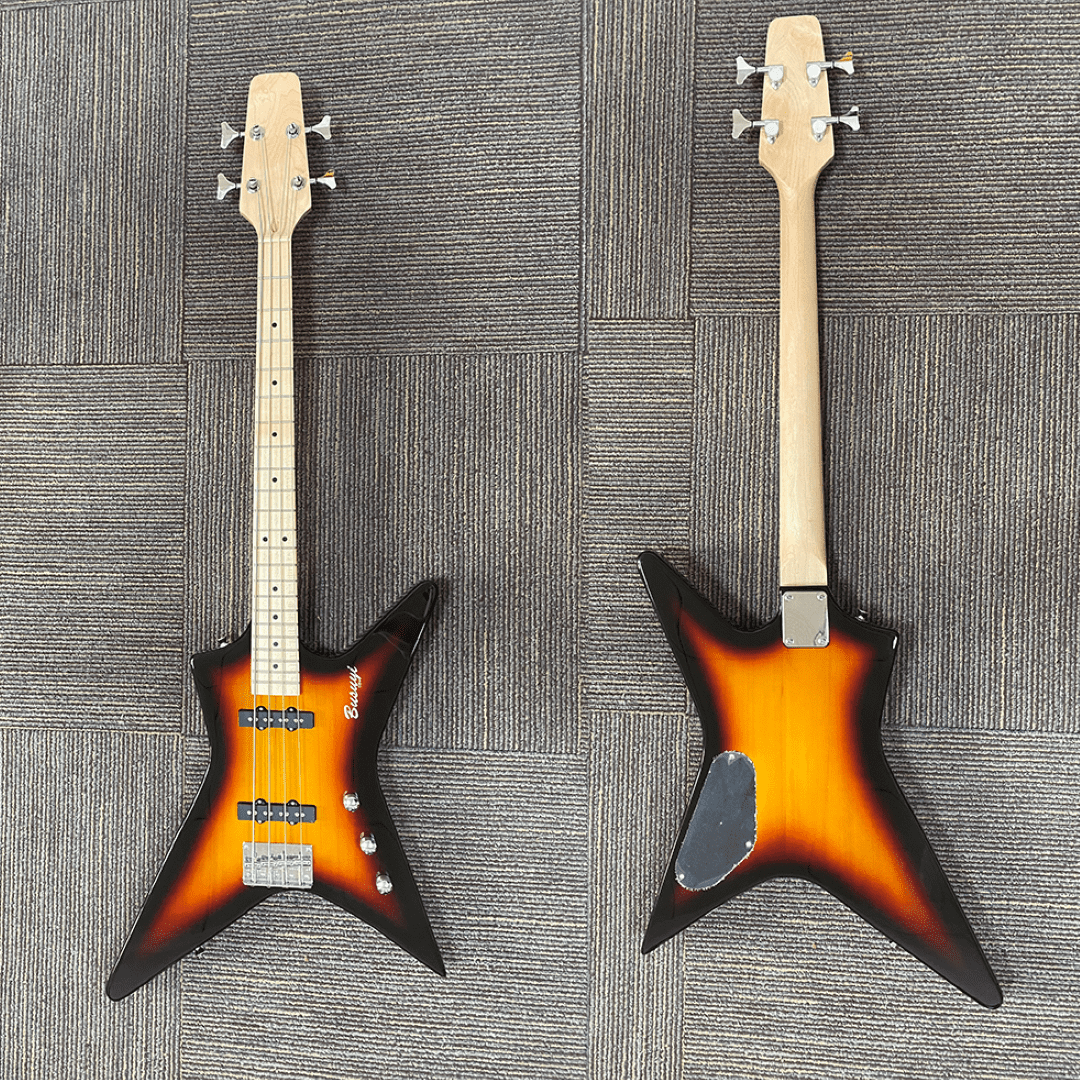 4 String Bass Short Scale Bolt On - Walmart.com