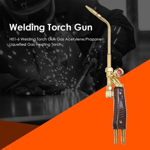 Peggybuy Gas Brazing Torch H01-6 Oxygen Acetylene Liquified Gas ...