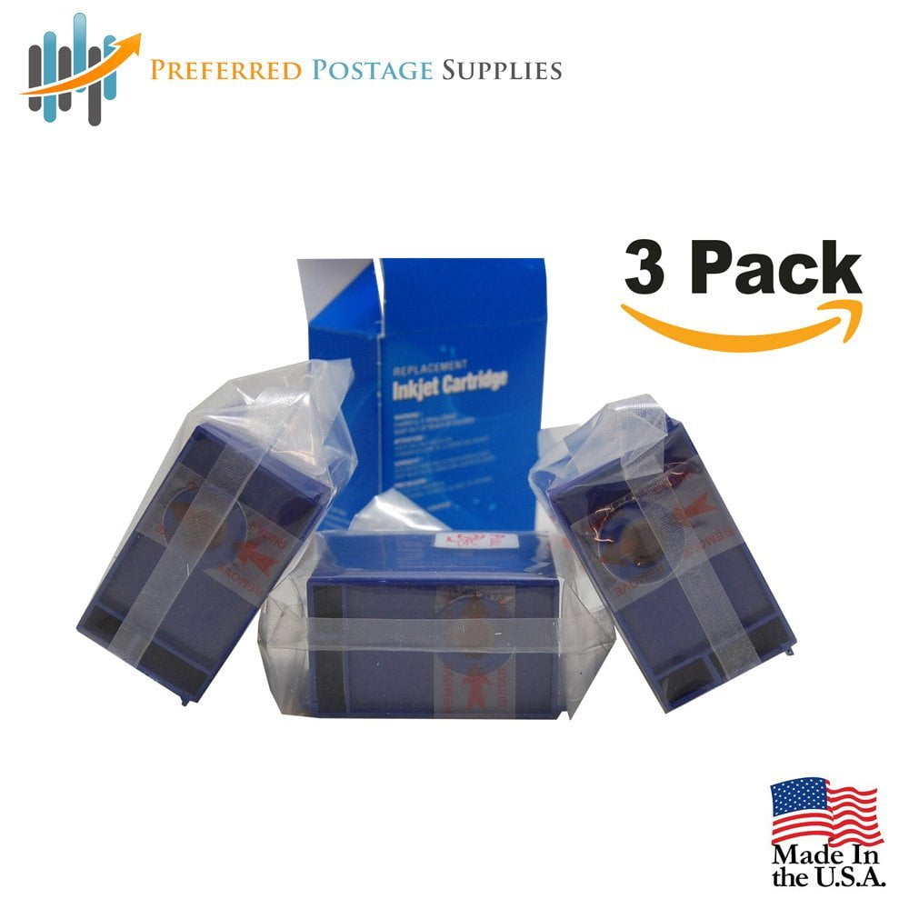 Preferred Postage Three Pack Saves You Money Pitney Bowes 793 5 Red