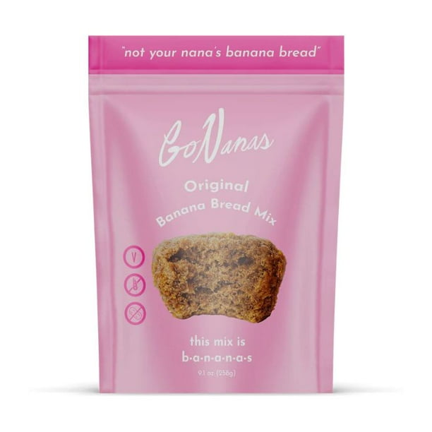 GoNanas - Banana Bread Mix, 12oz | Multiple Flavors - Walmart.com