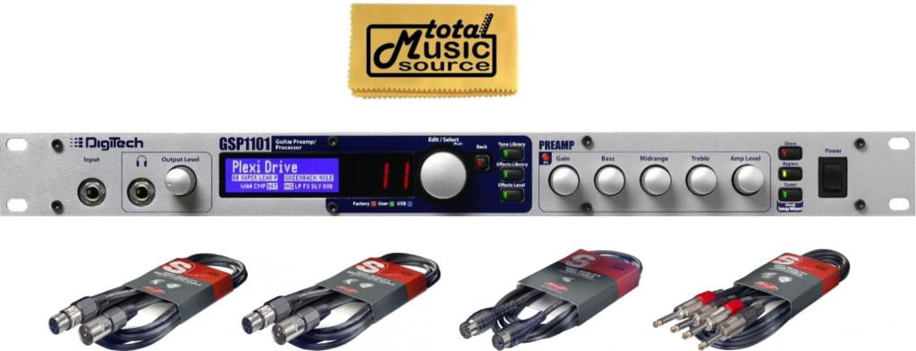 DigiTech GSP1101 PACK Guitar Multi Effects Preamp/ Processor, FREE ...
