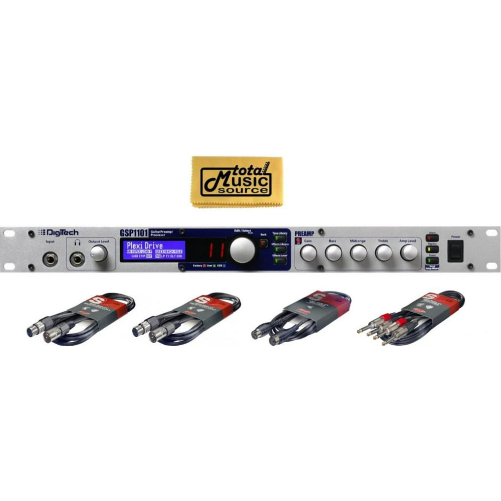 DigiTech GSP1101 PACK Guitar Multi Effects Preamp/ Processor, FREE ...