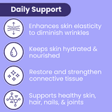 Sanar Naturals Collagen Pills with Vit C, E, 150 Caps - Skin, Hair ...