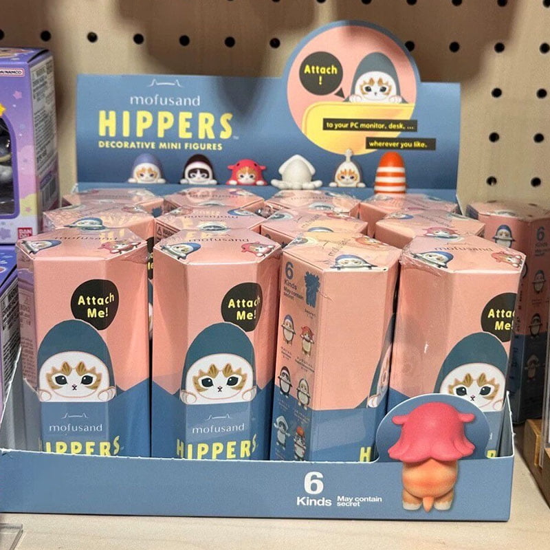 Nuevas figuras de acción de Sonny Angel Mofusand Cats Hippers, caja ...