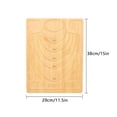 Bead Board for Jewelry Making Necklace Beading Tray with Length Grooves ...