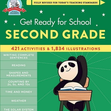 Get Ready for School: Get Ready for School: Second Grade Wipe-Off ...