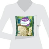 Great Value Organic Steamable Riced Cauliflower 10 oz Frozen, Ready in ...
