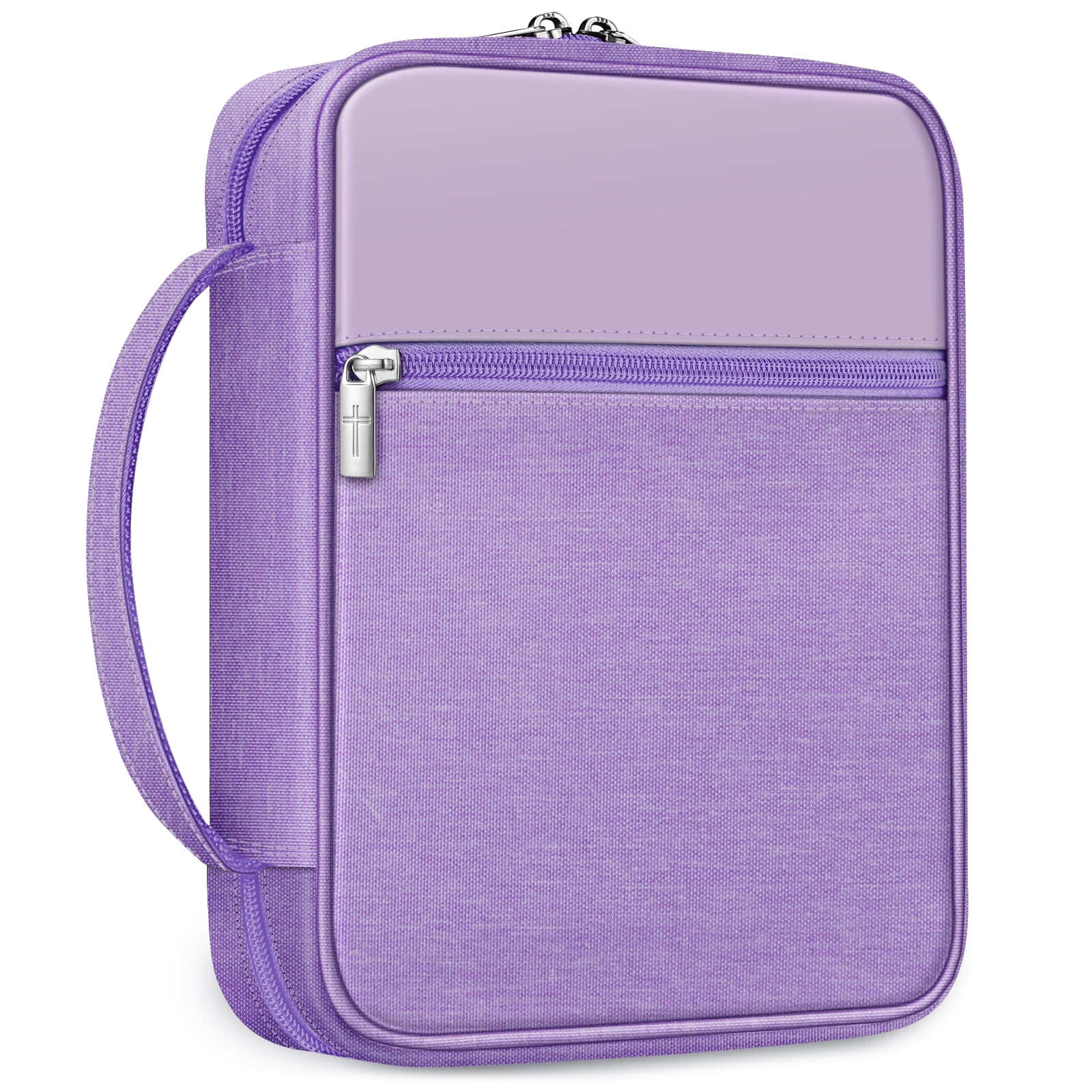 FINPAC Bible Cover, Carrying Book Case Church Bag Bible Protective with ...