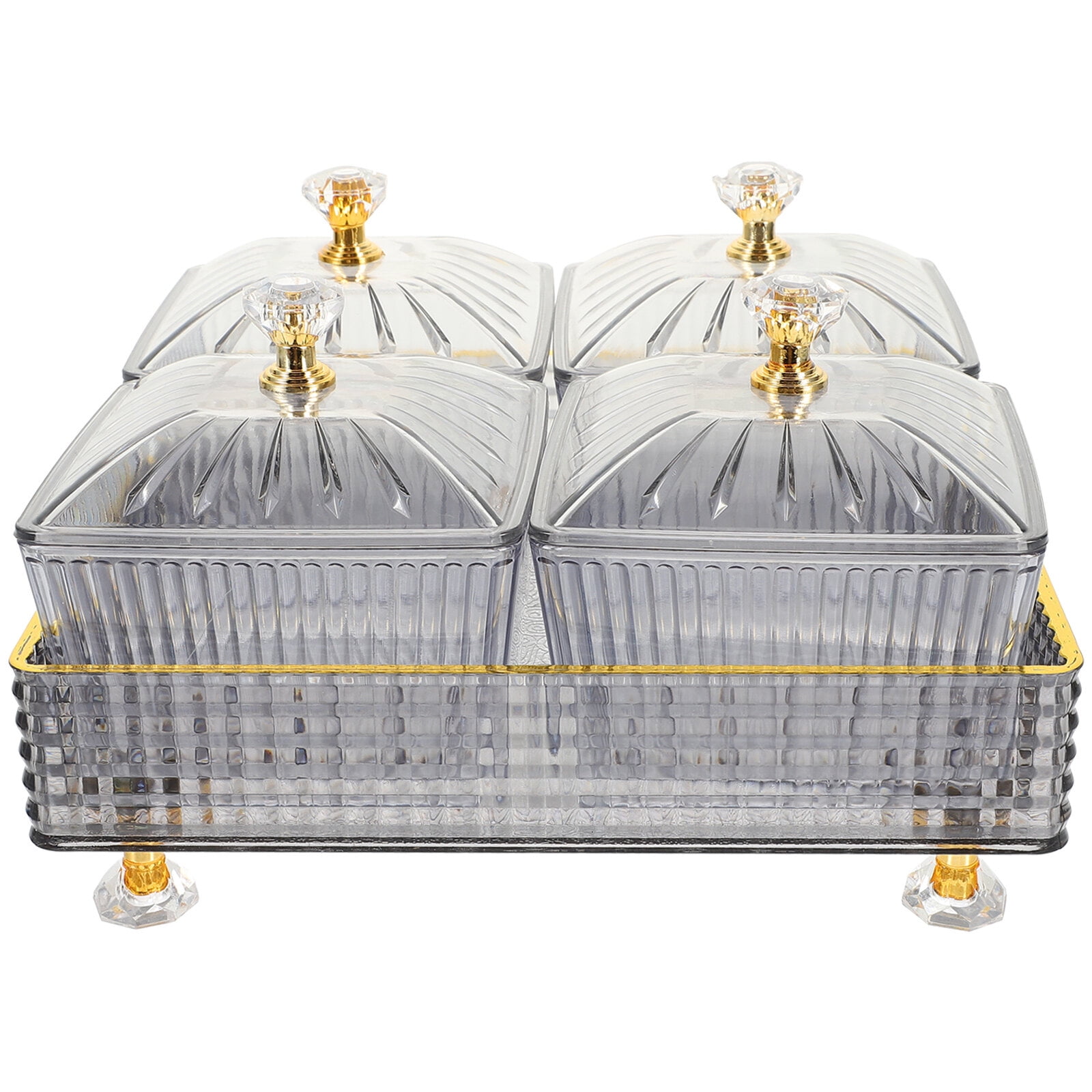 Click here for Har Adhesive 1 Set Of Divided Serving Plates With... prices