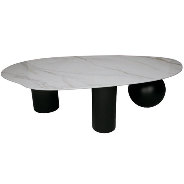 Mesa de Centro Frisia Blanco Kessa Muebles | Bodega Aurrera en línea