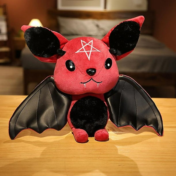 Cute Pink Japanese Cherry Blossom Kimono Style Flying Wings Bat Plush ...