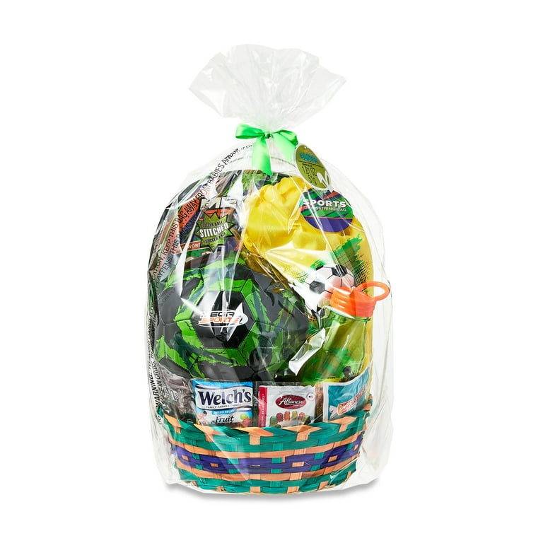 Easter Basket With Soccer Ball