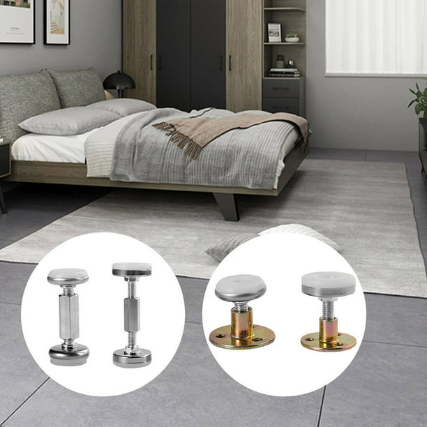 VONKY 2pcs Adjustable Threaded Bed Frame Anti-shake Tools Telescopic ...