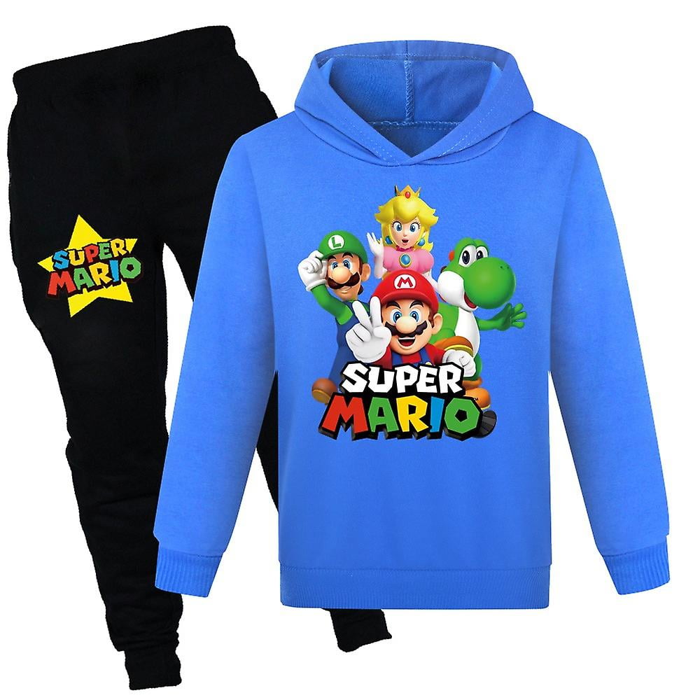Click here for Wlbxh Super-Mario Bros Print Casual Tracksuit Set... prices