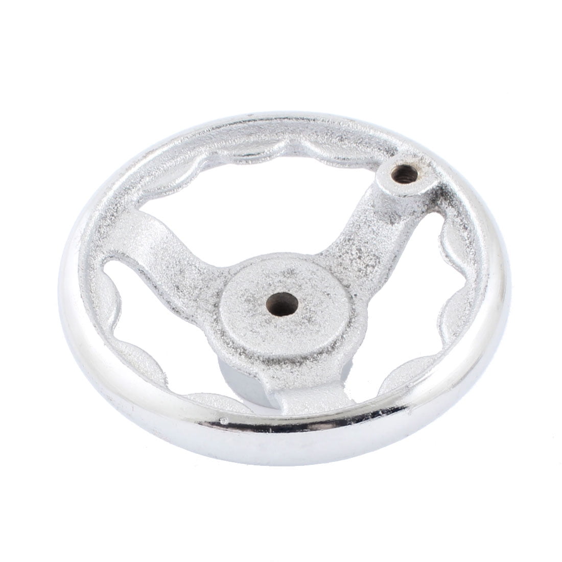 Industrial 9mm Center Bore Three Spoke 125mm Diameter Handwheel Wheel ...