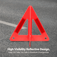 LADYGYM 2026 New Emergency Reflective Roadside Triangles Safety Car ...