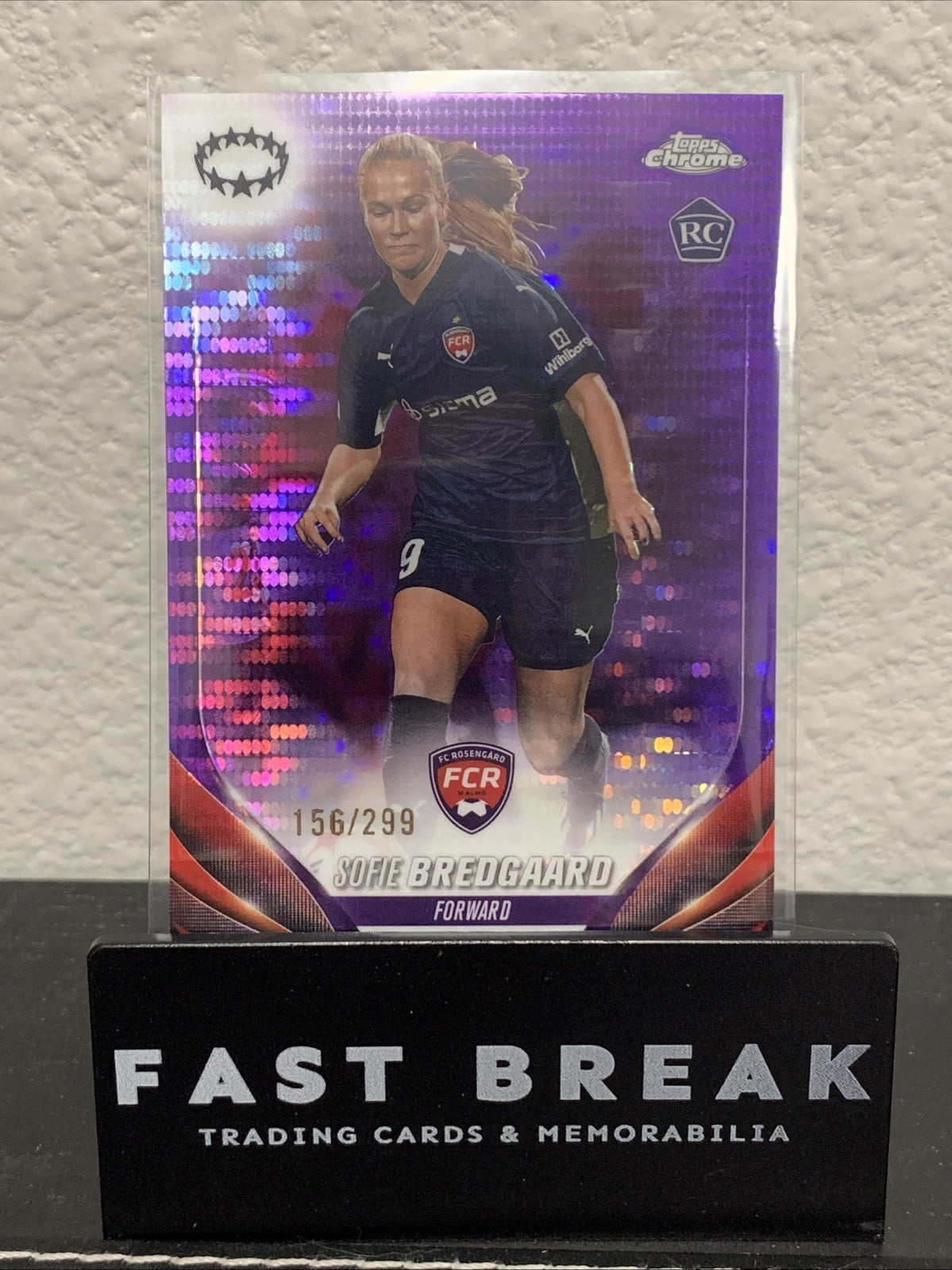 2023-24 Topps Chrome Uefa Women's Champions League #81 Purple Pulsar ...