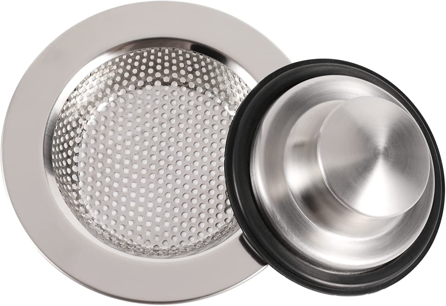 Kitchen Sink Strainers Sink Stopper Kits, Stainless Steel Sink Drain ...