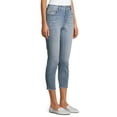 Time and Tru Women's Core Mid Rise Capri Pants - Walmart.com