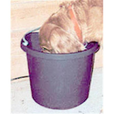 Farm Innovators 5 Gallon Black Rubber Heated Bucket FB-15R | Walmart Canada
