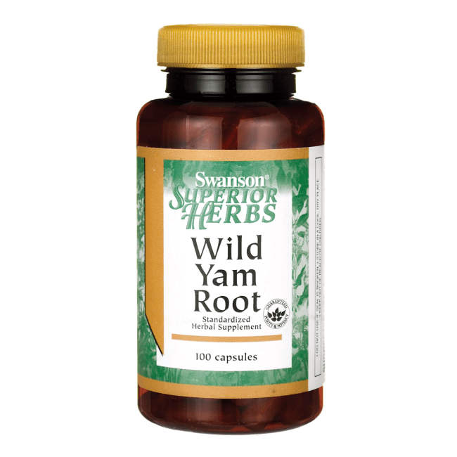 Swanson Wild Yam Root 100 Capsules - Walmart.com - Walmart.com