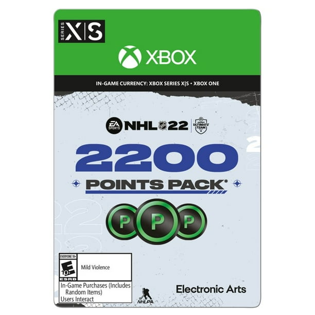 NHL 22 Points 12000 - Xbox One, Xbox Series X|S [Digital] - Walmart.com