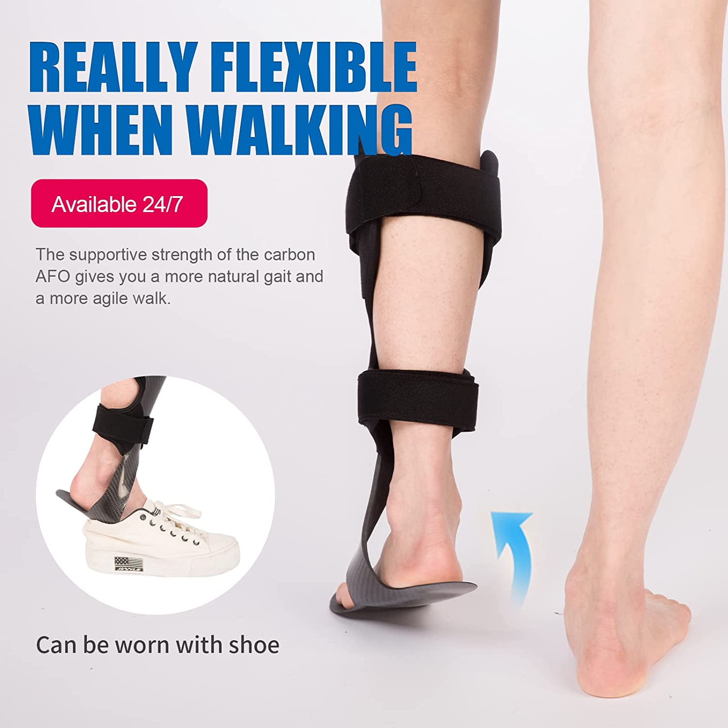 Carbon Fiber AFO Brace Ankle Foot Orthosis AFO Oman | Ubuy