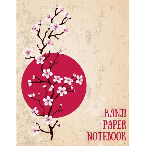 Kanji Paper Notebook: Practice Writing Japanese Genkouyoushi Symbols ...