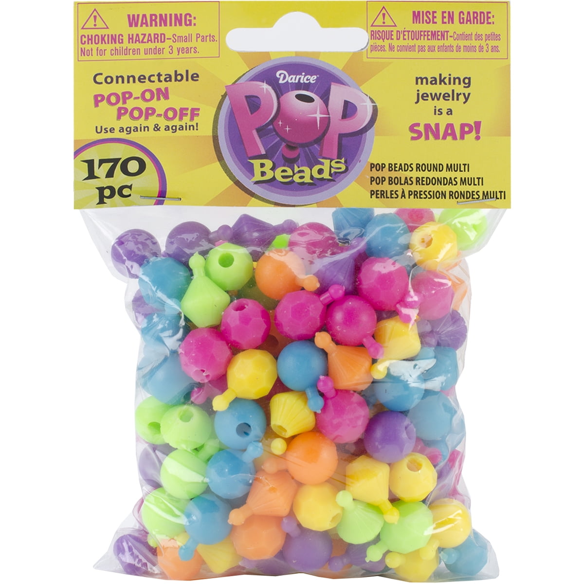 Pop Beads 170/Pkg-Round | Walmart Canada
