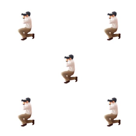 mmirethe Tiny Hand-Painted Model People Figure Diorama Scenery ...