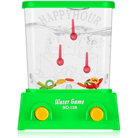 HTAIGUO Handheld Water Game Arcade Mini Water Ring Game for Beach Toys ...