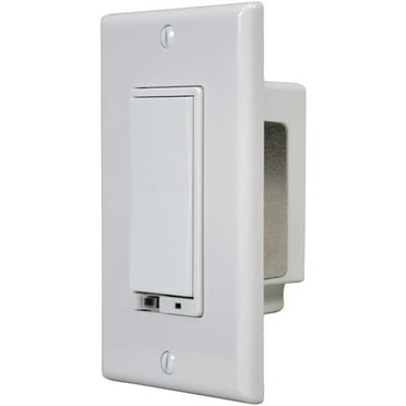 GoControl In-Wall Smart On/Off Switch, 500 Series, Hub Required ...