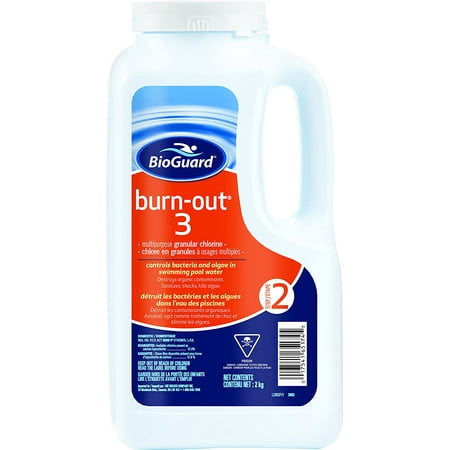 BioGuard Burn-Out 3 (2kg) Multipurpose Granular Chlorine (SKU 2962 ...
