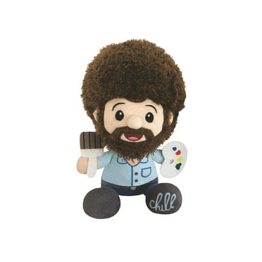 Bleacher Creatures Bob Ross The Happy Painter 10" Plush Figure ...