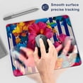 Small Mouse Pad Desk Pad, Office Mouse Mat Non-Slip Rubber Base ...