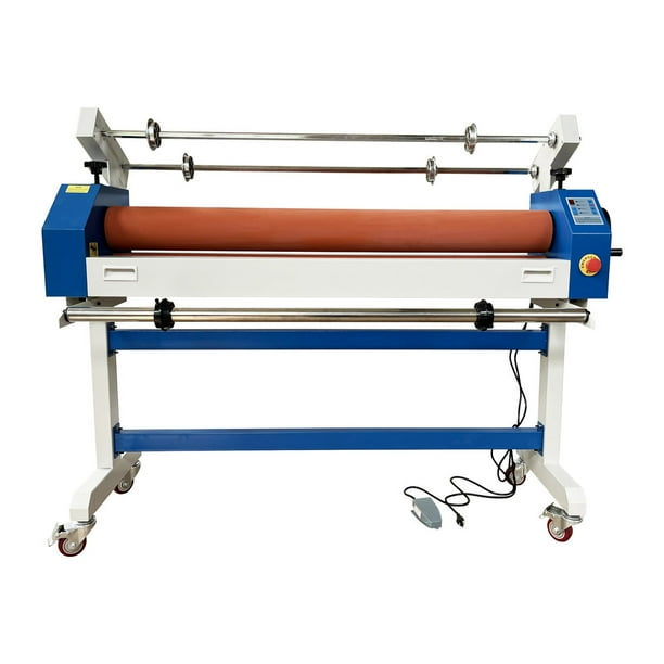 INTBUYING 51" Automatic/Manual Semi-auto Cold Laminator Machine Automatic Roll Laminator Machine ...