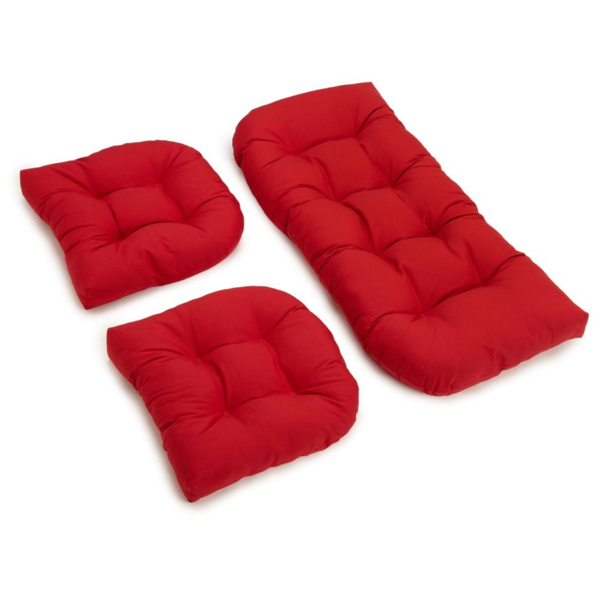 Click here for Blazing Needles U-Shaped Twill Tufted Settee Cushi... prices