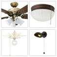 2 Pack Ceiling Fan Light Switch E87438, Pull Chain Switch for Hunter ...