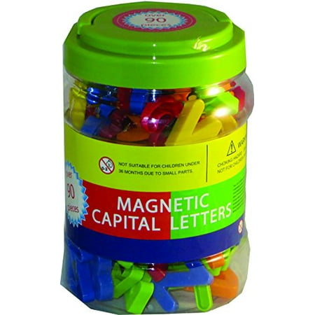 megcos Magnetic Capital Letters in a Jar 90-Piece | Walmart Canada