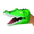 WARM FUZZY Toys Full Case (12) Alligator Hand Puppets Realistic Latex ...