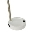 Mainstays LED Gooseneck Desk Lamp with AC Outlet and Tray for Dorm ...