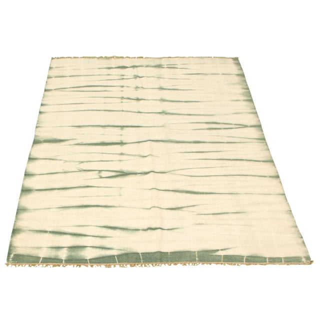 ECARPETGALLERY 4'10" x 7'11" Contemporary Color Transition Hand Made ...