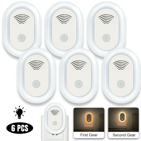 Ultrasonic Pest Repeller - Electronic Plug in Insect Control, Indoor ...
