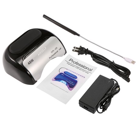 Anself 48W LED + CCFL Nail Lamp Nail Gel Dryer Nail Curing Machine ...