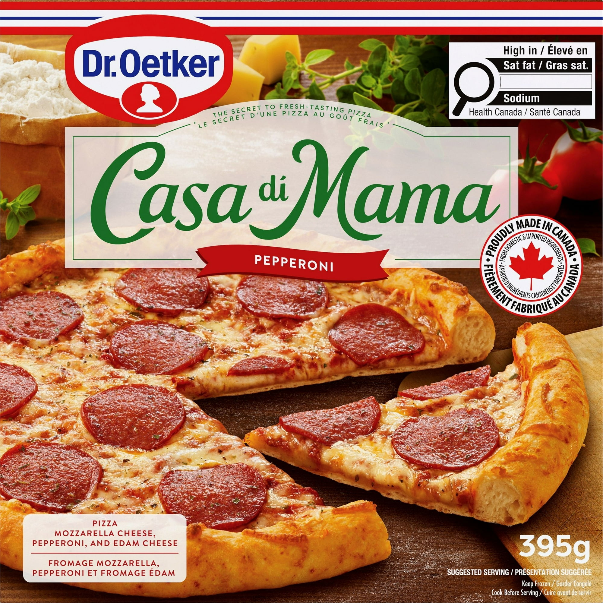 Click here for Dr. Oetker Casa Di Mama Pepperoni Pizza S prices