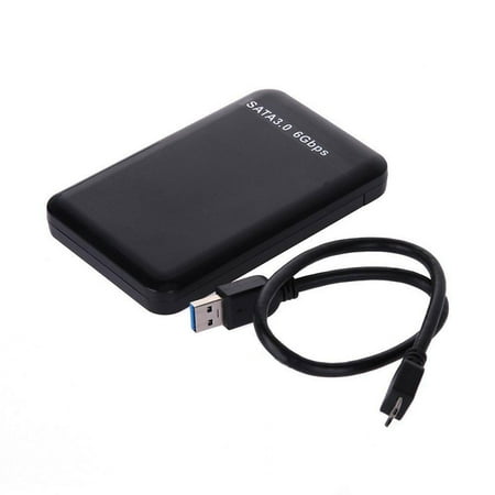 New 2.5 Inch USB 3.0 SATA Hard Drive External Enclosure 3TB 6Gbps HDD ...