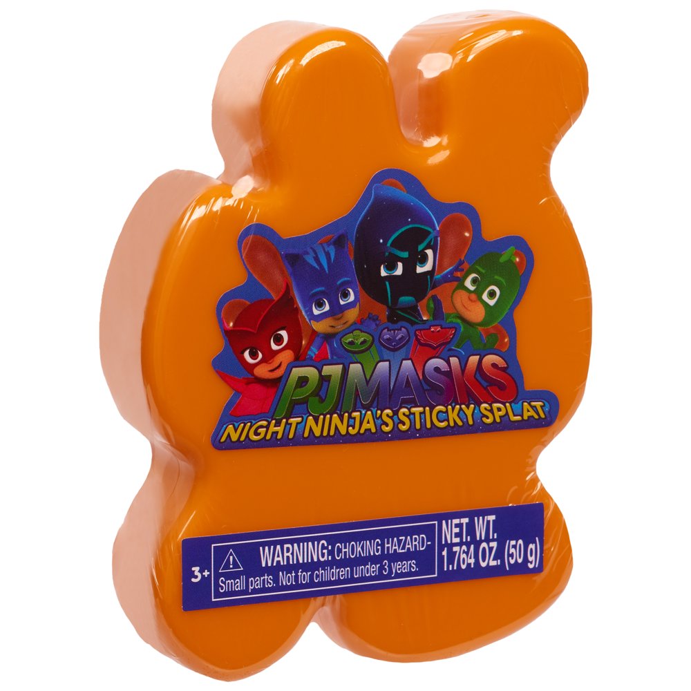 PJ Masks Orange Sticky Splat Putty - Walmart.com - Walmart.com